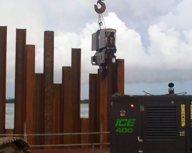 Installation of Steel Sheet Piling – TBT Piling (Sabah) Sdn Bhd